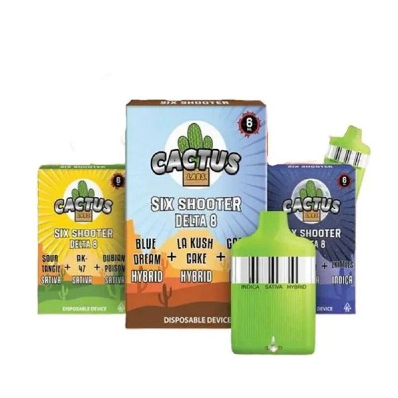 Cactus Labs Six Shooter THC A Blend Disposable Vape In Pakistan